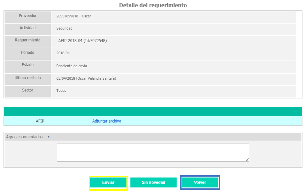 Control Documentario - Ayuda