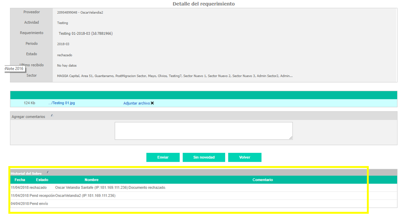 Control Documentario - Ayuda